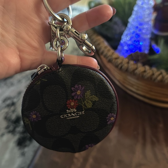 Coach | Accessories | Newwith Tags Coach Keychain And Min Wallet | Poshmark